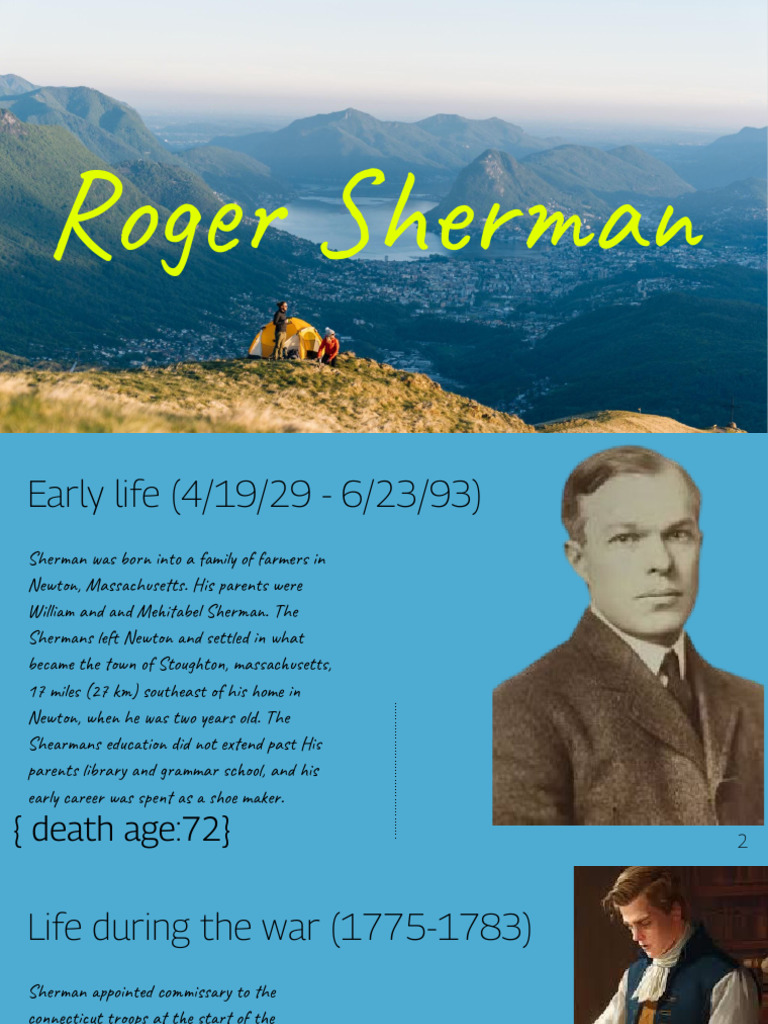Roger Sherman | PDF