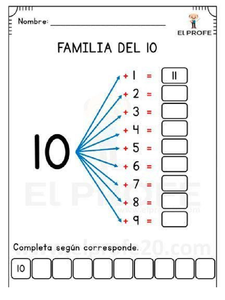 Imprimibles Numeros 1-20 | PDF