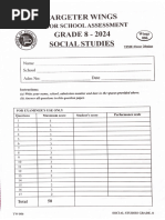 Grade 9 Social Studies Term 1 2025 Opener Exam | PDF | Map | Africa