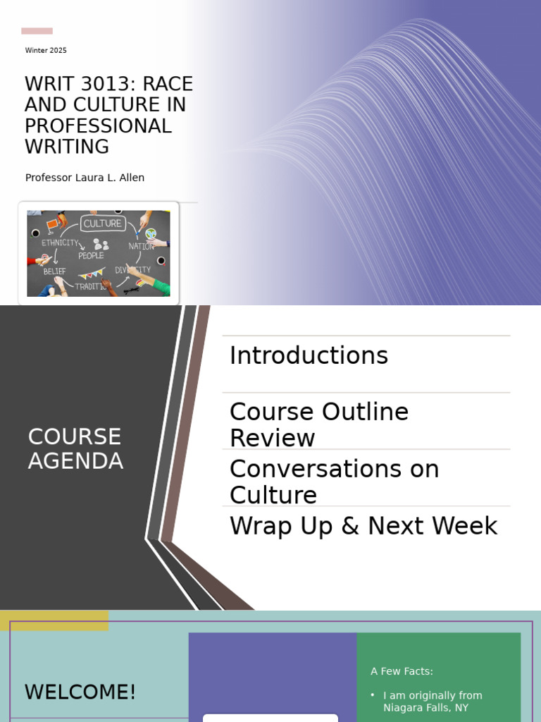 Course Slides - January 7 - WRIT 3013 W25 | PDF | Relativism | Conformity