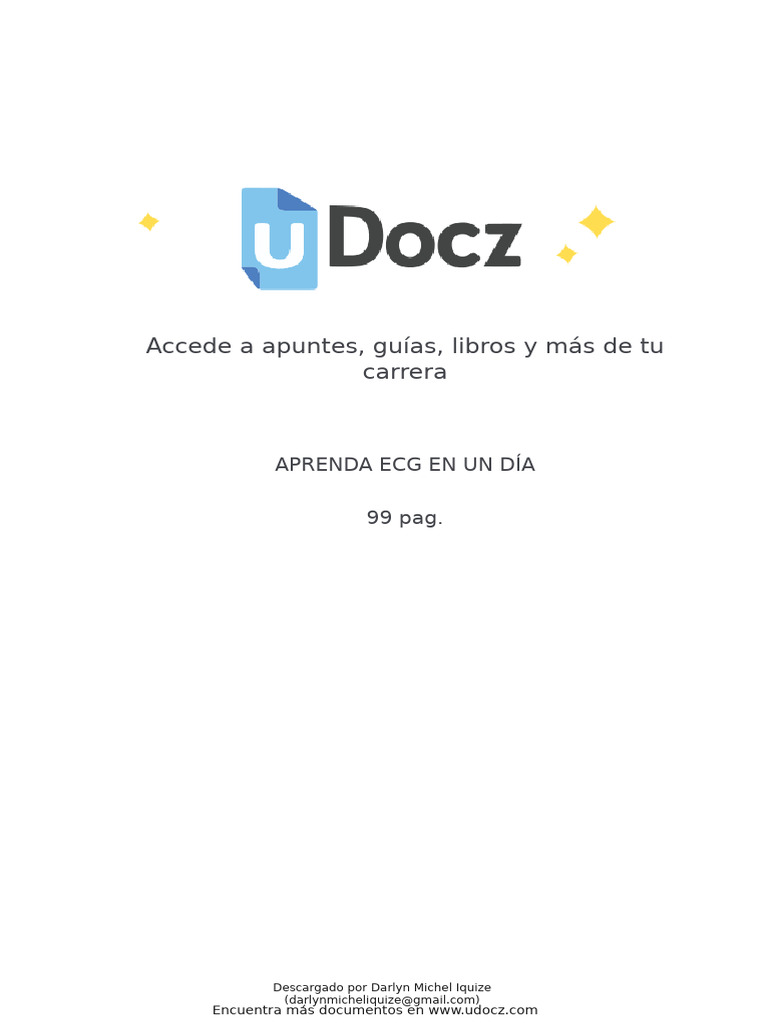 Aprenda Ecg en Un Di 53621 Downloadable 537078 | PDF | Corazón | Fisiología Cardiovascular