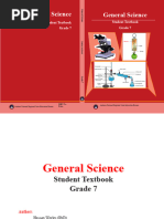 General Science Grade 8 Student Text | PDF | Scientific Method | Experiment