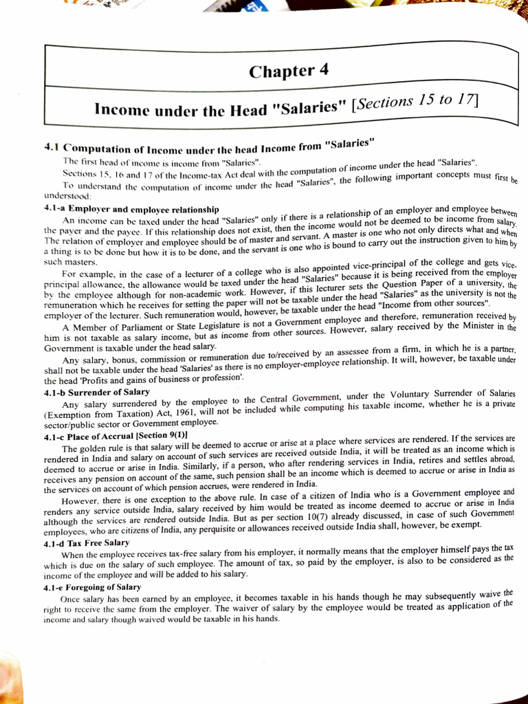 Girish Ahuja, Chapter Salaries | PDF