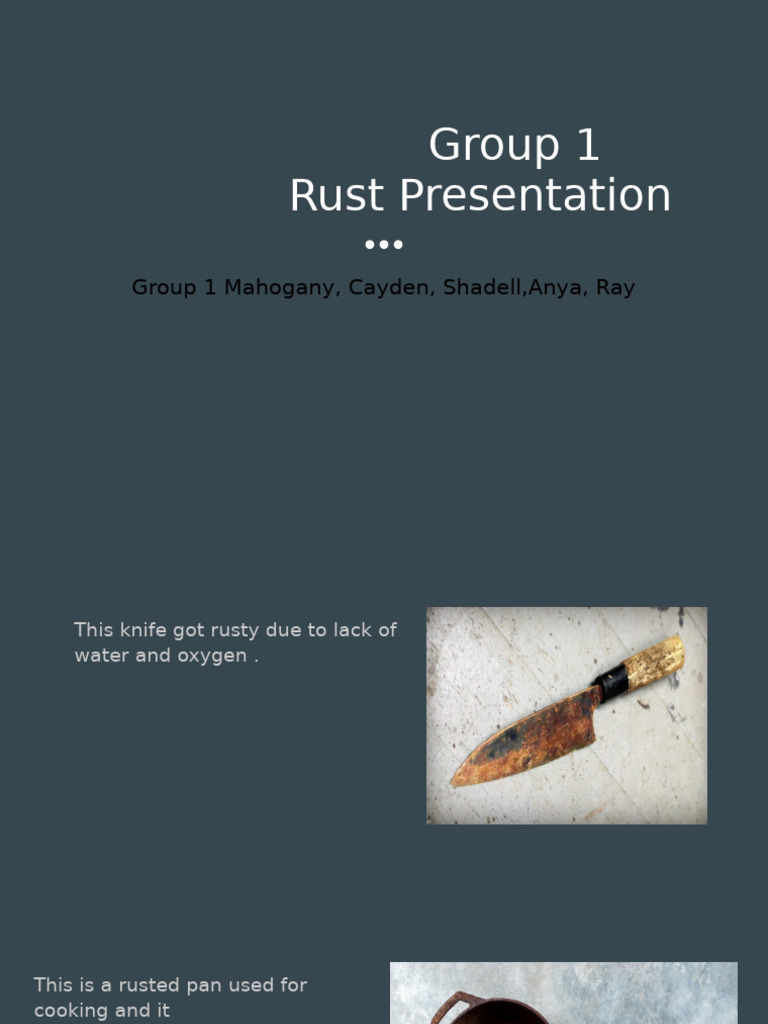 Rusty | PDF