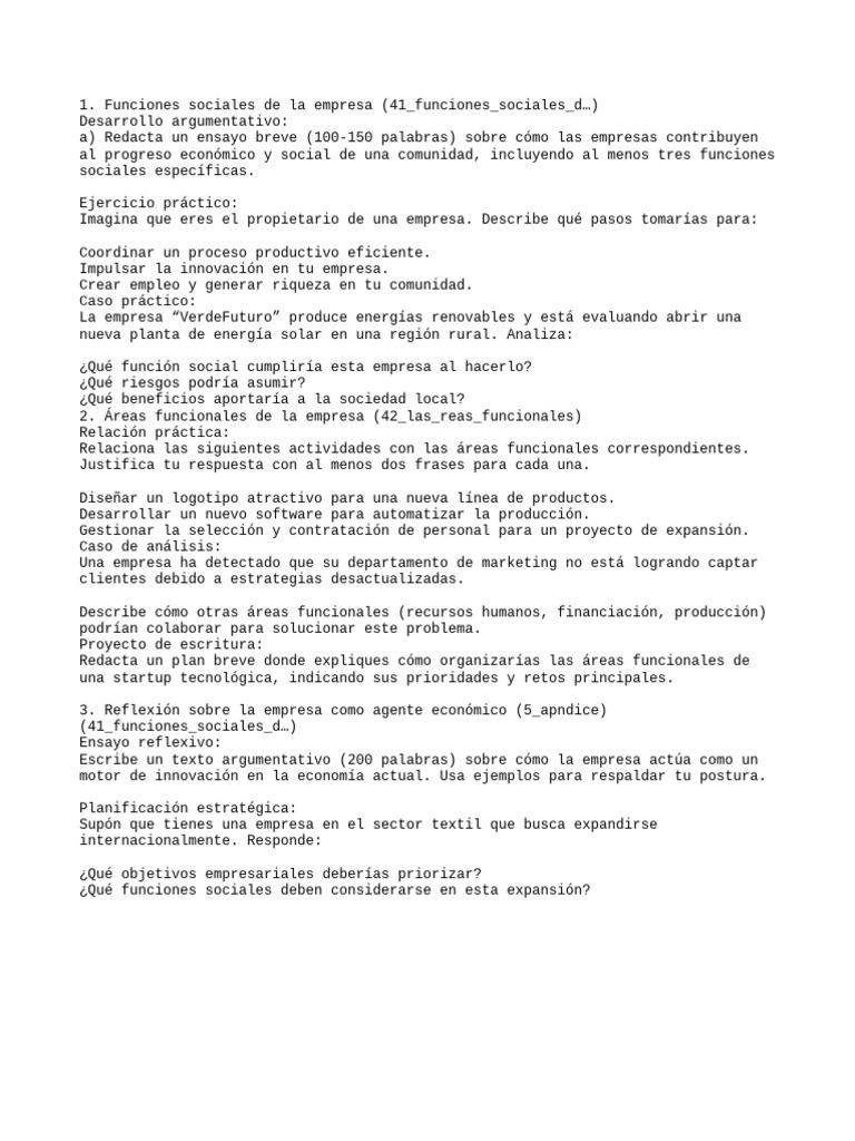 Ejercicios U1 T1 | PDF