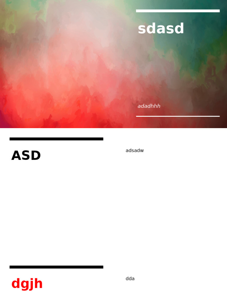 sdasd | PDF