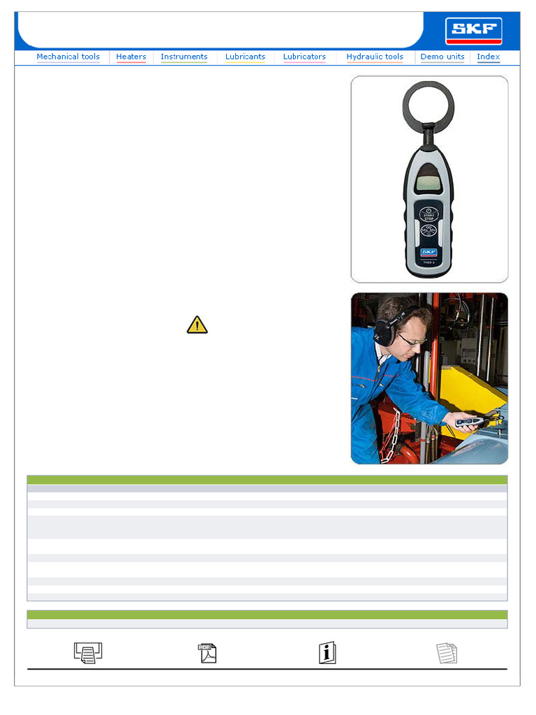 SKF Electrical Discharge Detector Pen | PDF | Electric Motor | Liquid ...