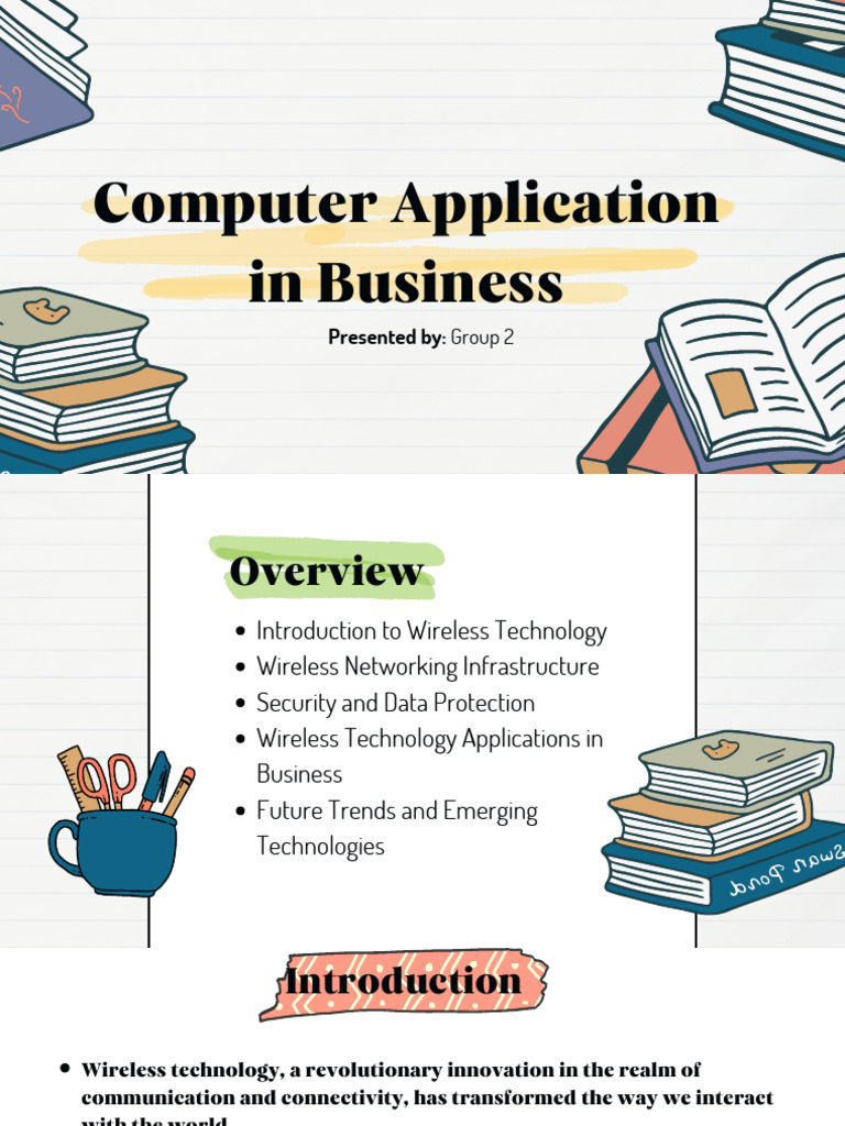 Computer Applications in Business | PDF | Computer Network | Wi Fi