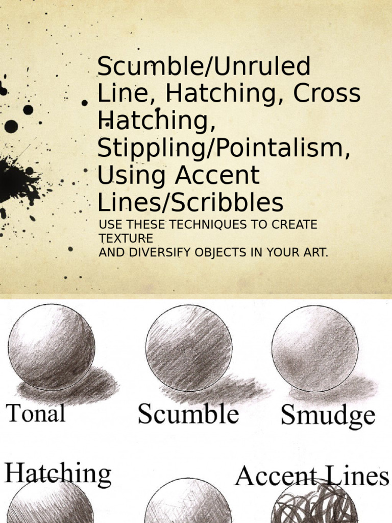 Value textures slideshow pdf | PDF