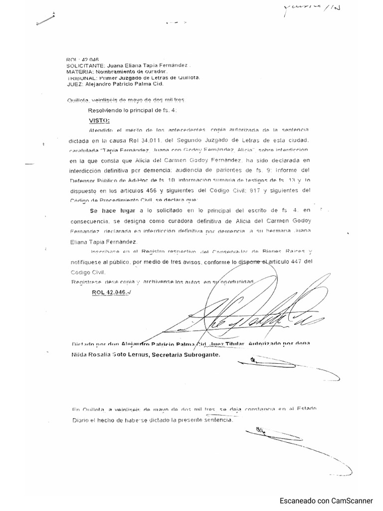 Set Documentos Judiciales | PDF