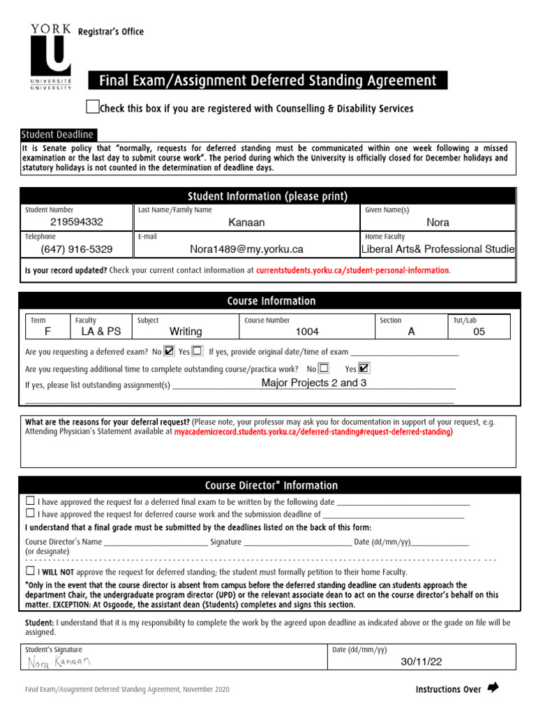 2final Exam - Assignment Deferred Standing Agreement | PDF | Justice ...