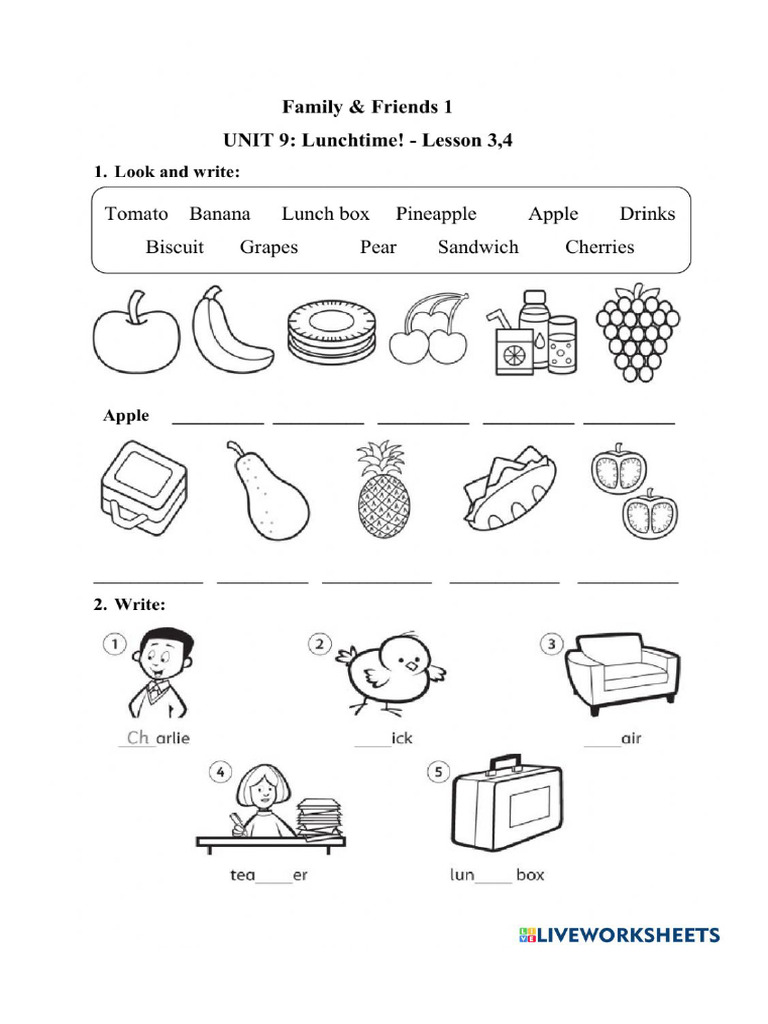 Lunchtime U9 | PDF