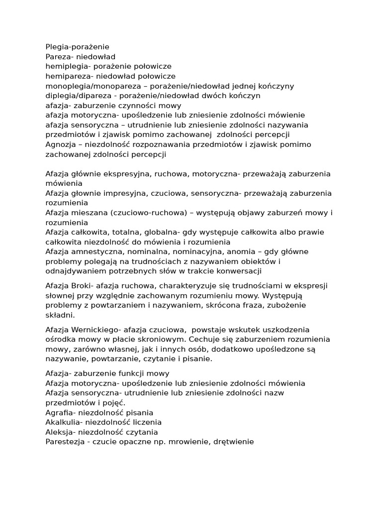 Wykłady Notatki | PDF