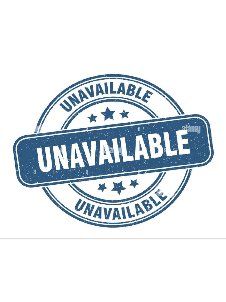 UNavailable TEST PDF | PDF