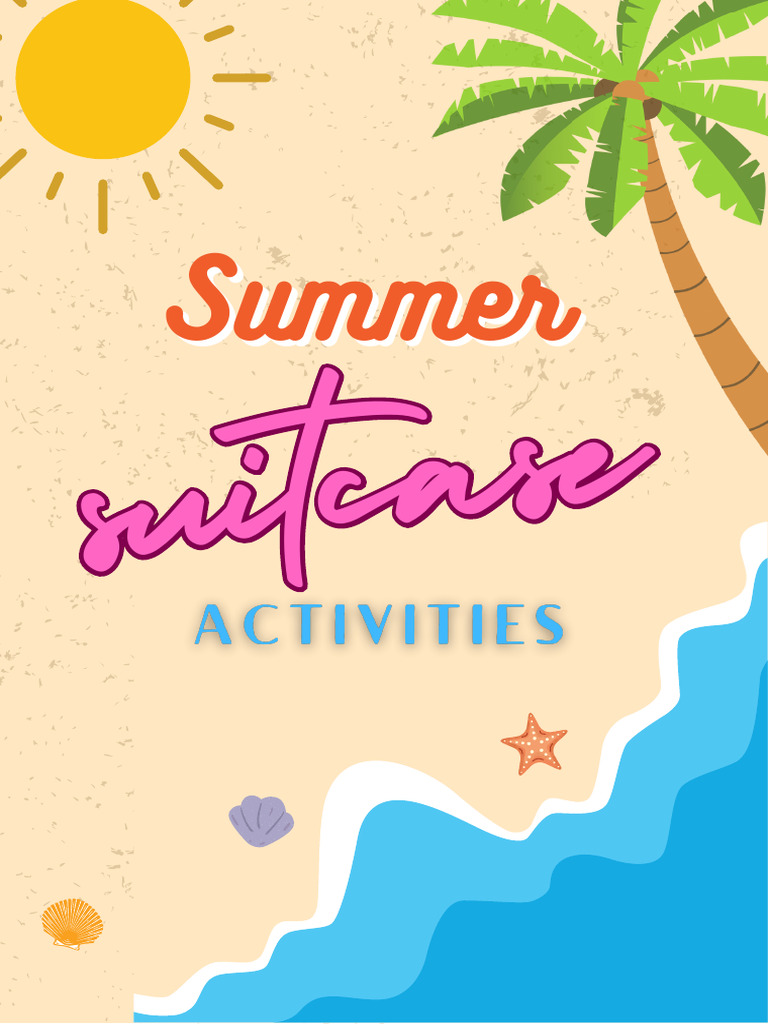 Summer Suitcase Activities (1) | PDF