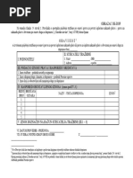 Izjava o Kompenzaciji | PDF