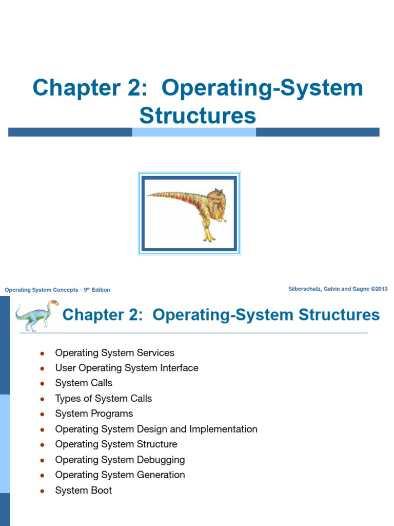 2) OS Structure.ppt | PDF | Graphical User Interfaces | Kernel (Operating System)