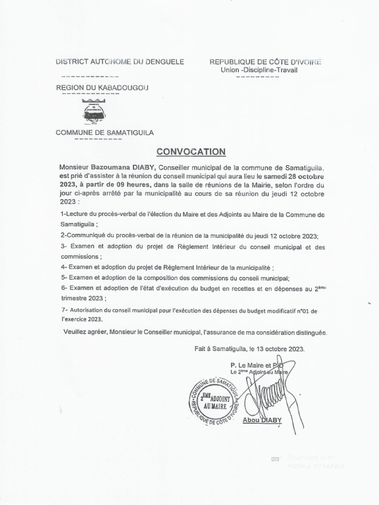 Bazoumana Diaby | PDF