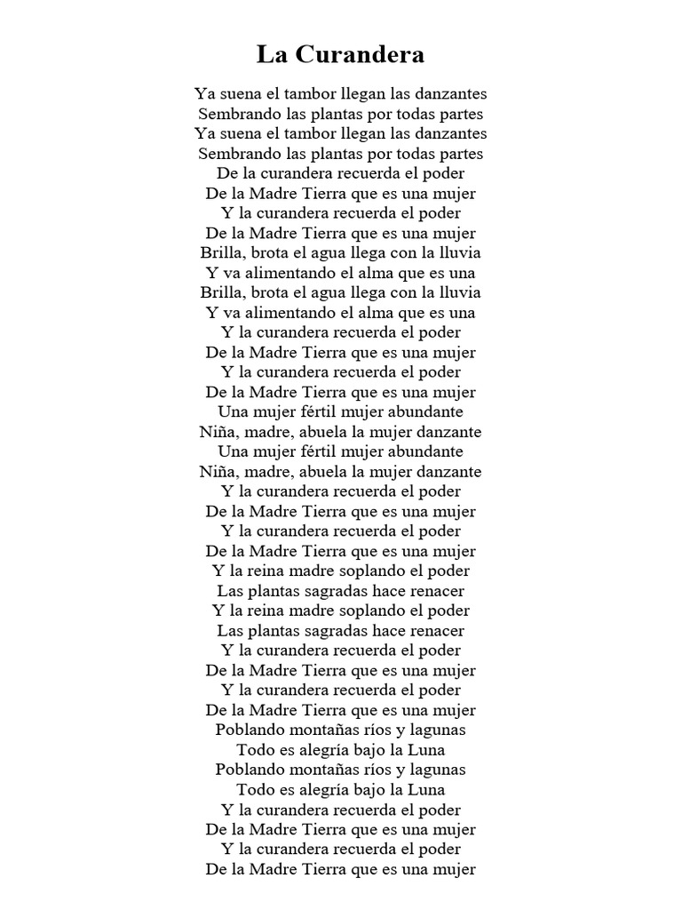 La Curandera | PDF