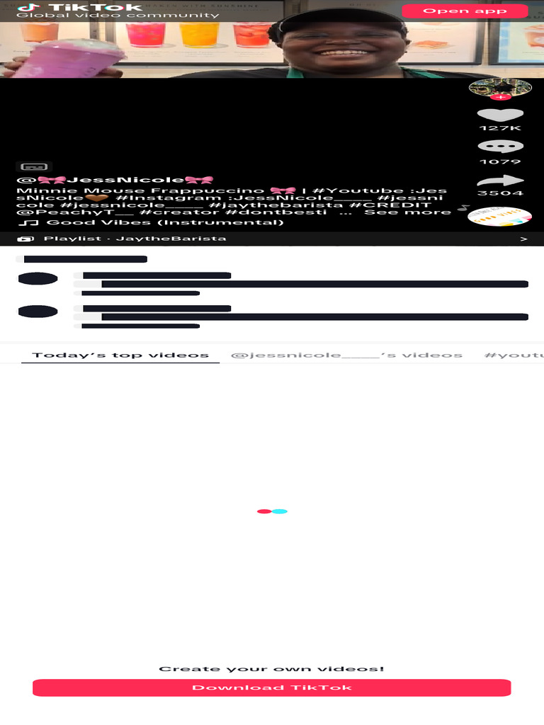 Minnie Mouse Frappuccino ? #Youtube JessNicole? #Instagram JessN ...