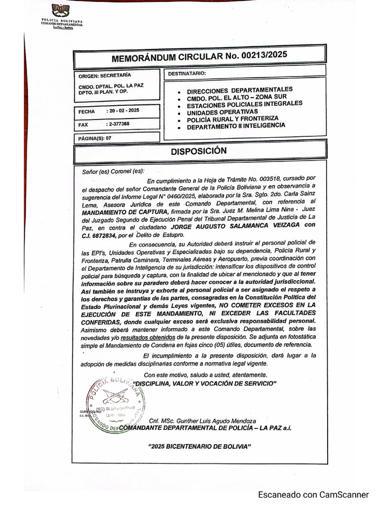 Memorandum Circular N. 002132025 | PDF
