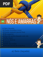 Especialidade de Nós e Amarras Respondida | PDF | Nylon