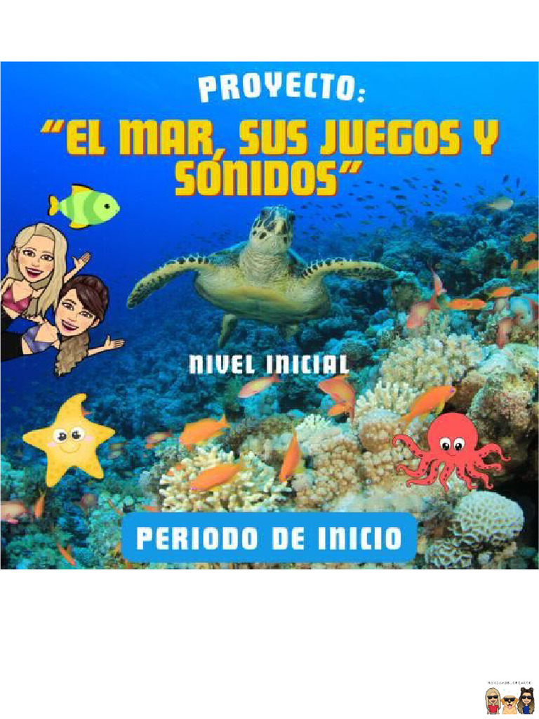 Proyecto Educativo: Juegos del Mar | PDF | Educación de la primera ...