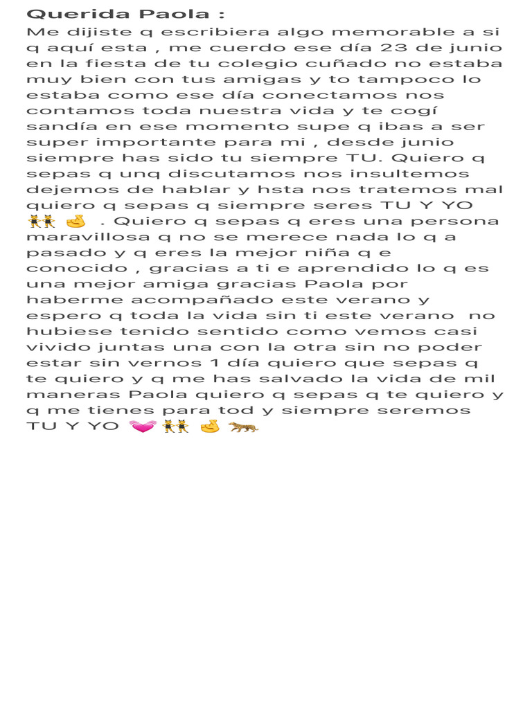 Querida Paola : PDF | PDF