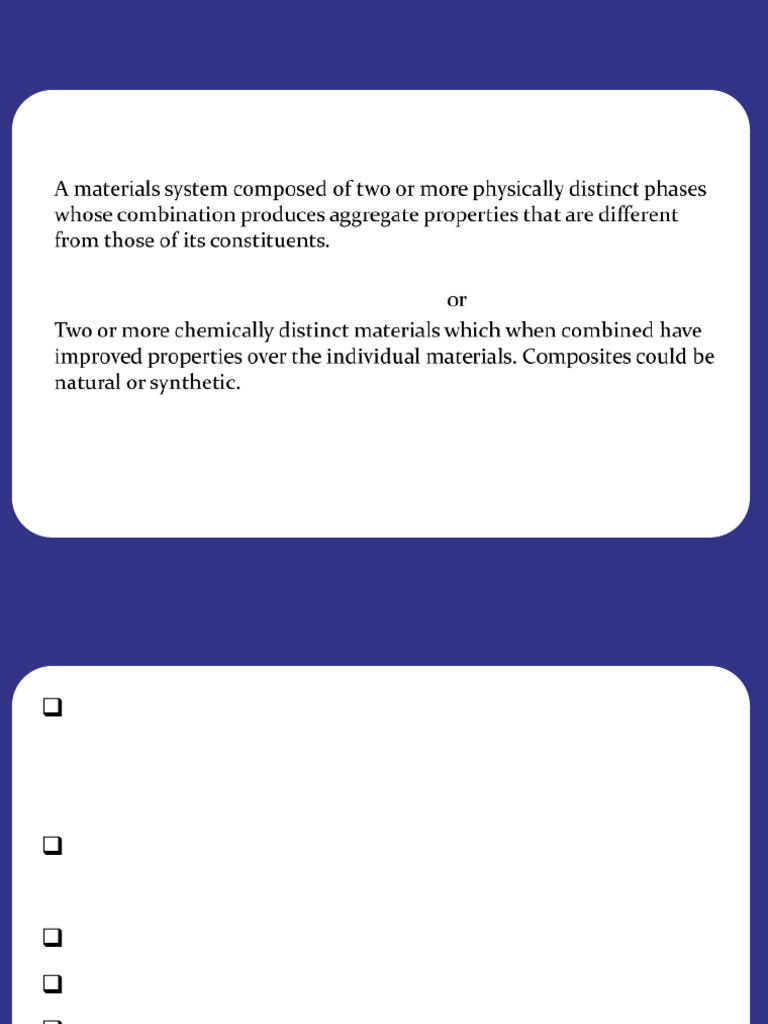 Composites - 02 - Classification + Rule of Mixtures | PDF | Composite ...