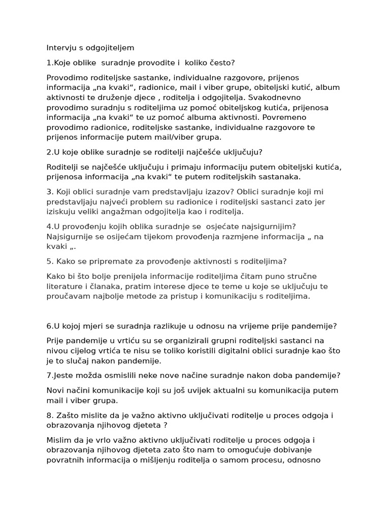 Intervju | PDF