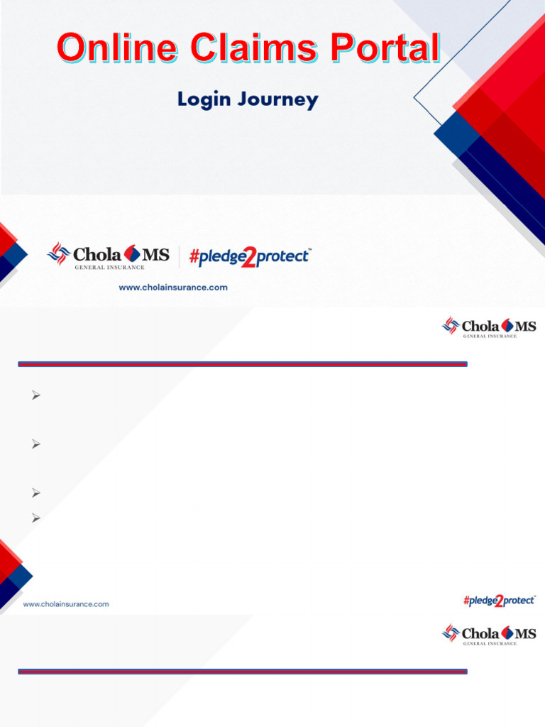 Chola Online Claims Submission Guide | PDF