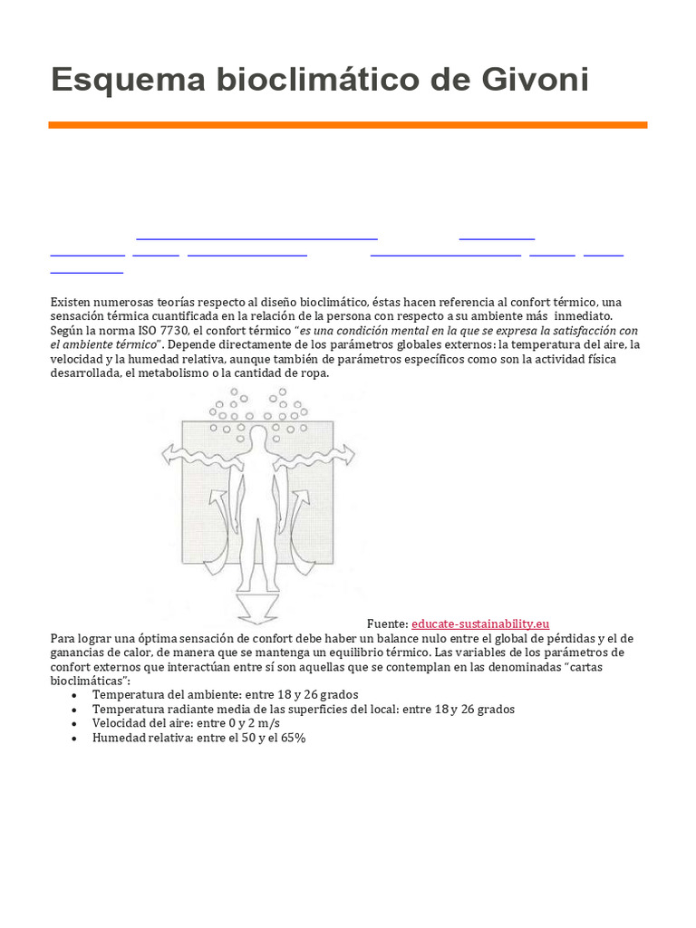 Carta Bio Climatica | PDF | Humedad | Temperatura