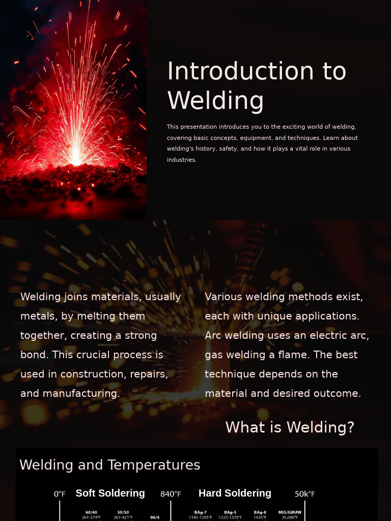 Welding Basics: Techniques & Safety | PDF | Welding | Construction
