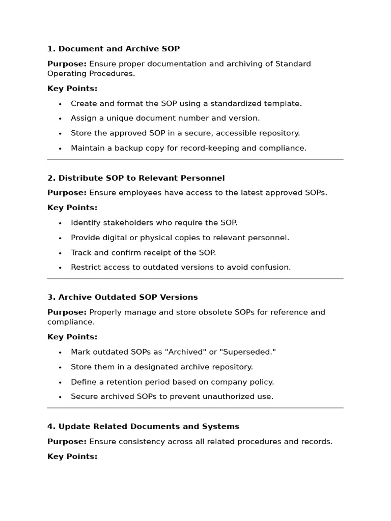 GMP SOP Process new 2 | PDF