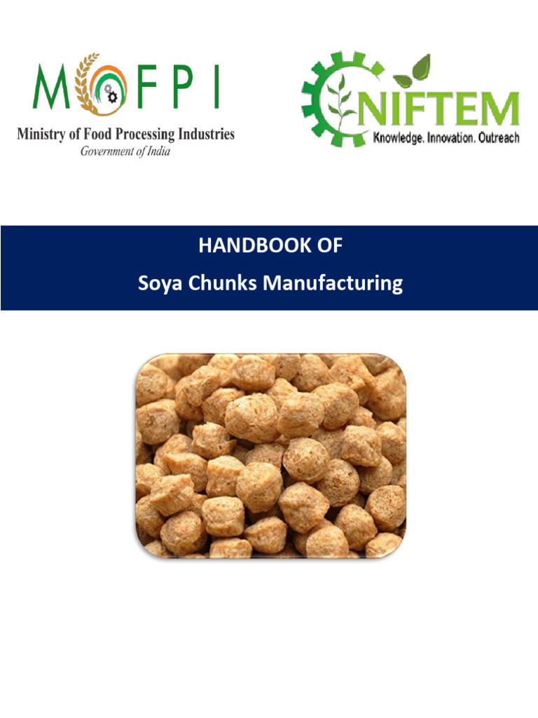 Soya Chunks Manufacturing Overview | PDF | Soybean
