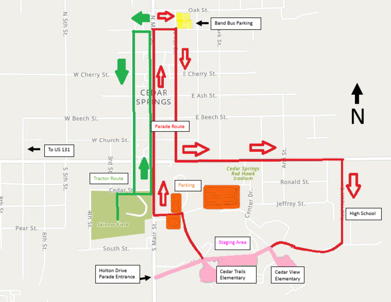 Parade Map 2024 | PDF
