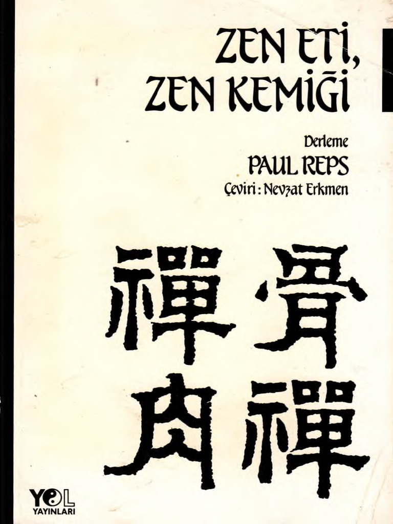 ZEN ETİ, ZEN KEMİĞİ - Paul Reps - SON | PDF