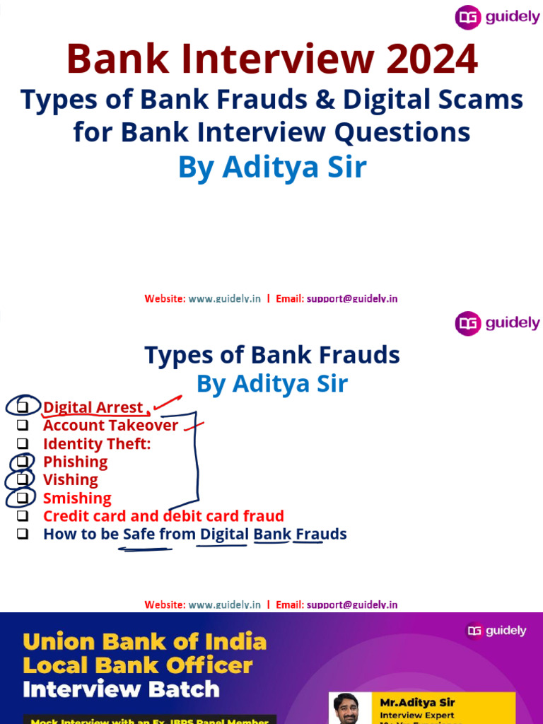 Bank Fraud & Scam Prevention Guide | PDF | Phishing | Security Technology