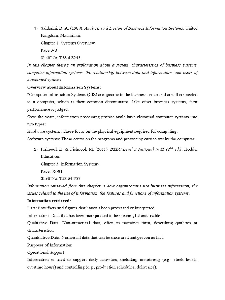 Information technology | PDF | System | Information