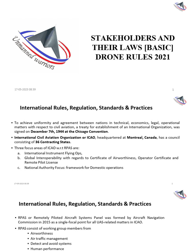 Overview of Drone Rules 2021 | PDF | Unmanned Aerial Vehicle | Force
