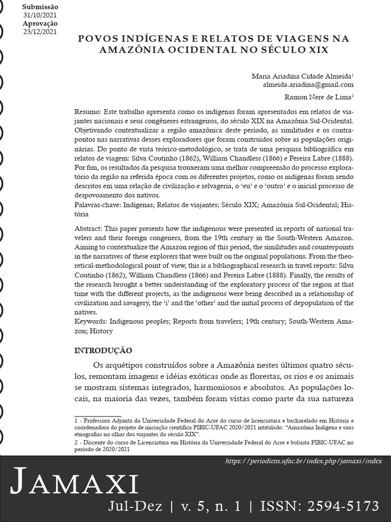 5831-Texto do artigo-19393-1-10-20220112 | PDF | Brasil | Science