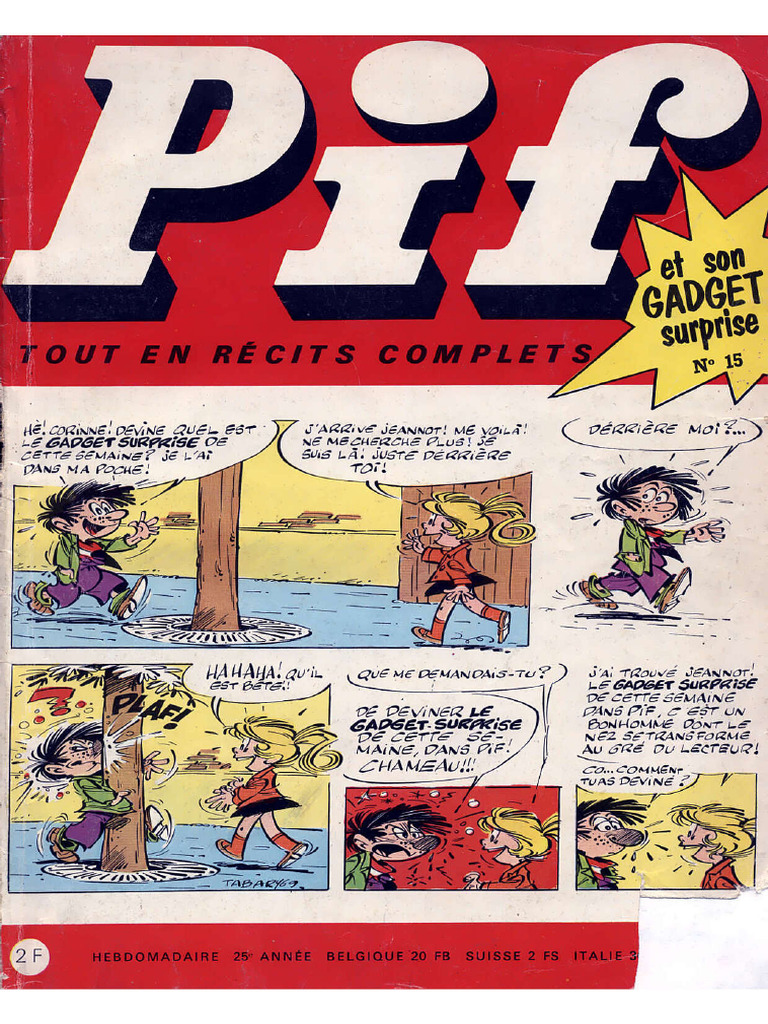 Pif Gadget - T015 | PDF