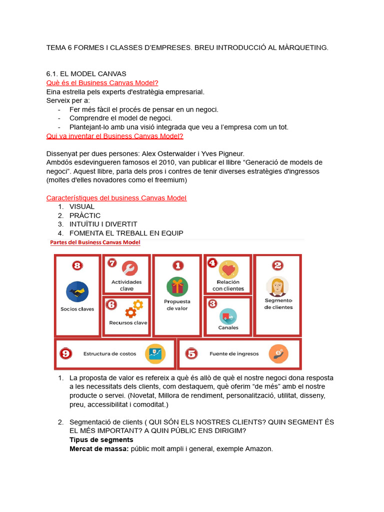 Tema 6 Gestió D'empreses | PDF