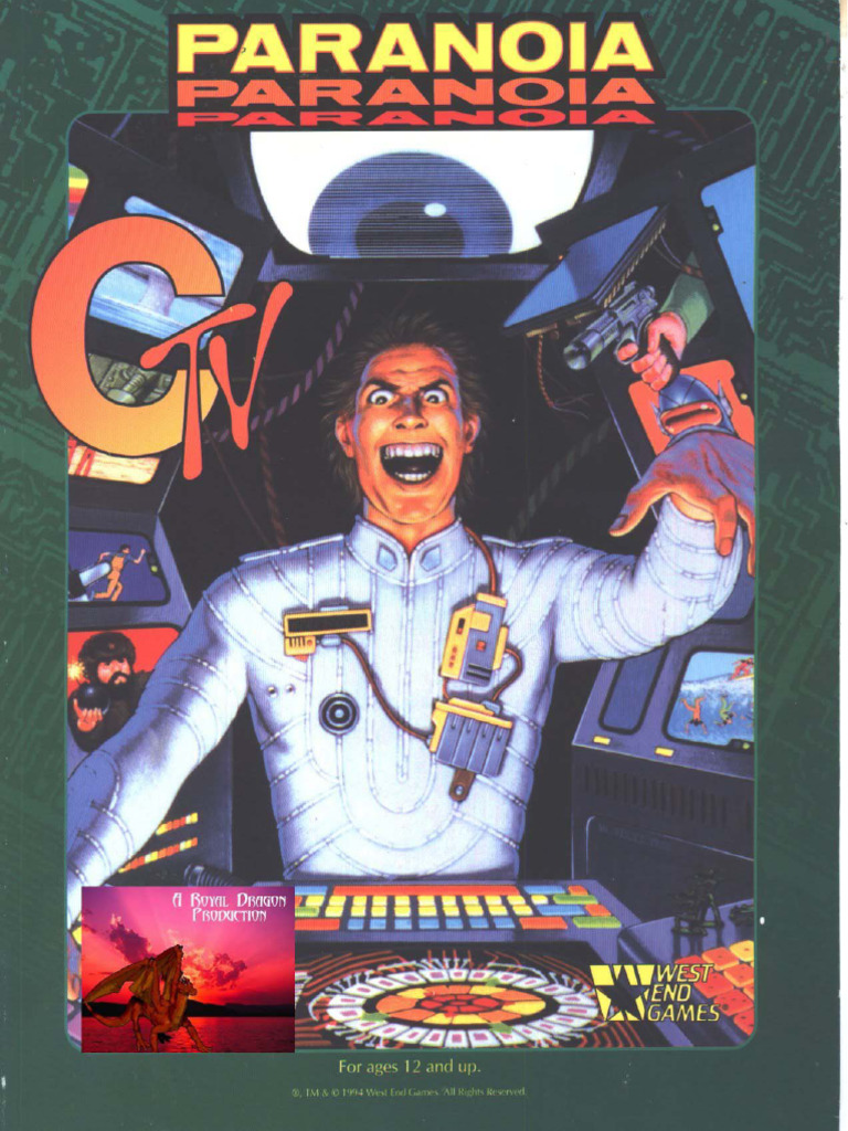 ROLPLAY - Paranoia 2Nd Ed - (Weg12028A) - CTV | PDF