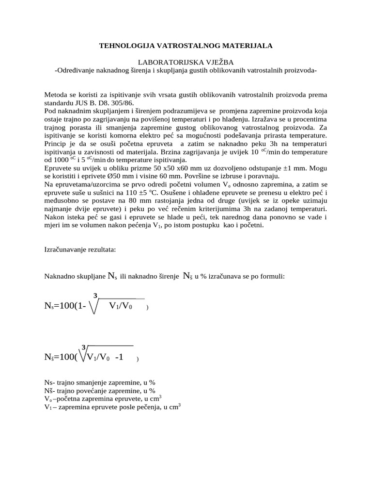 Vje - Zba 12 | PDF