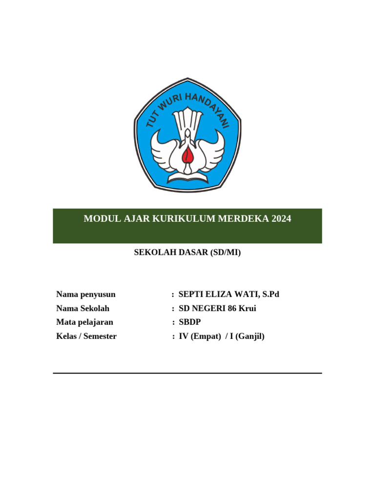 MODUL KLS 4 SEPTI | PDF