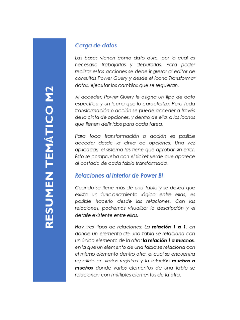 Resumen Tematico M2 | PDF