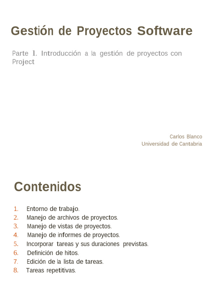 Manual Project | PDF | Gestión de proyectos | Ingeniería de software