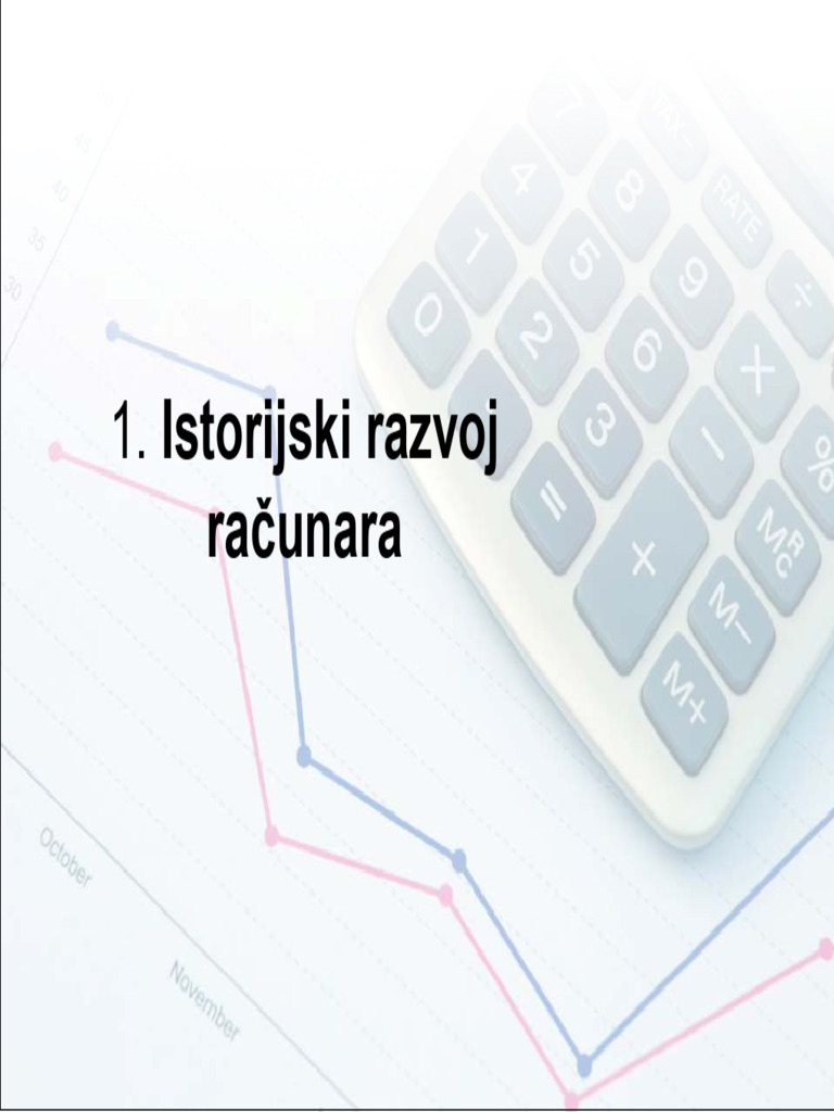 01-Istorijski Razvoj Racunara | PDF