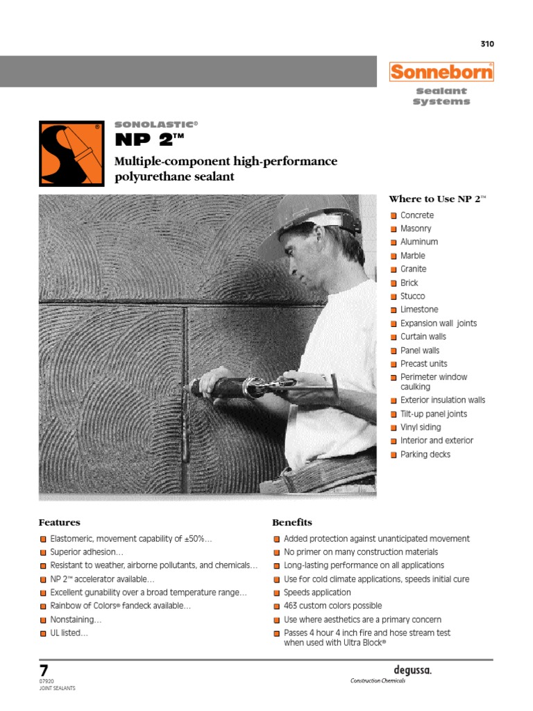 Sonneborn-NP2 | Concrete | Building Materials